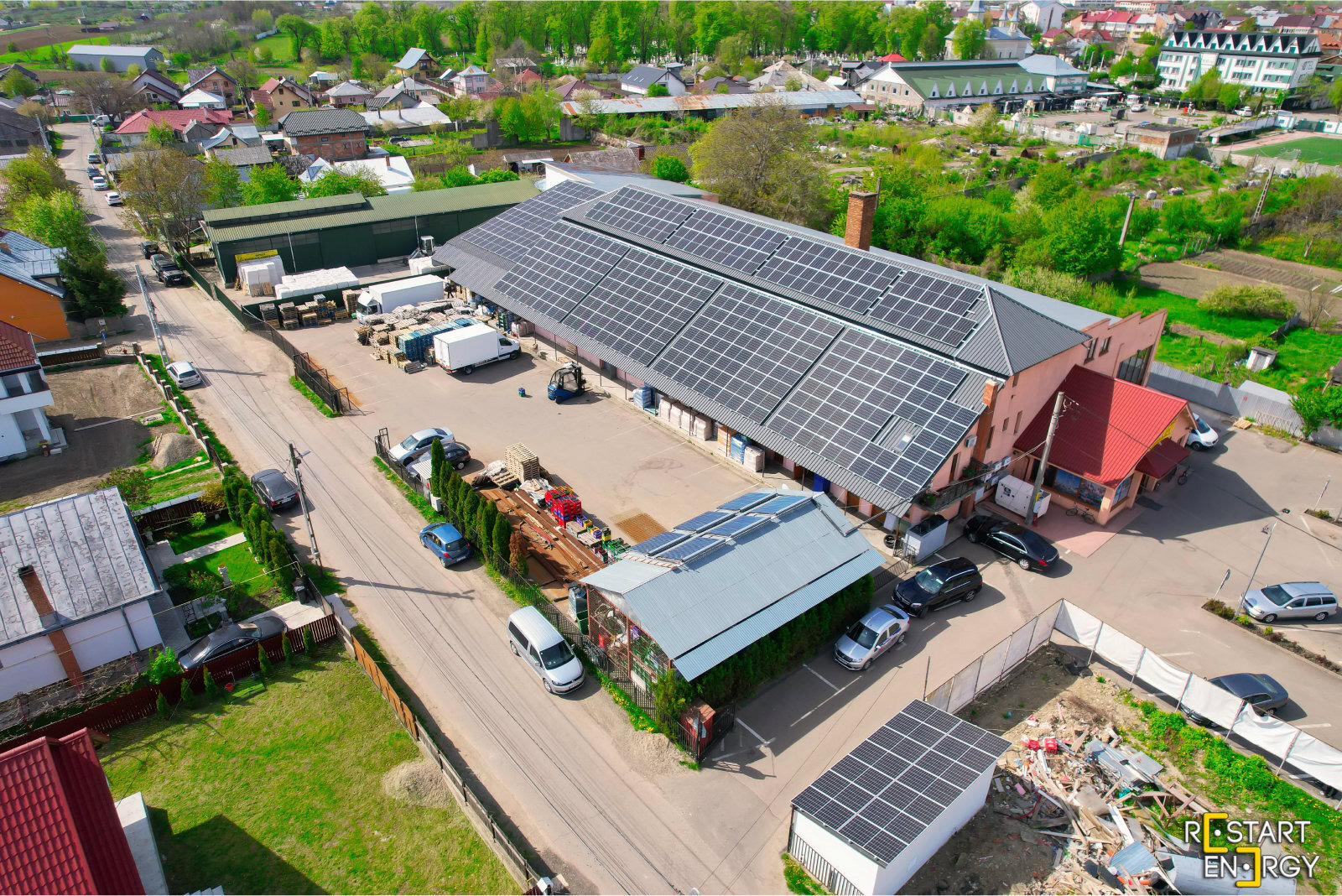 Restart Energy anunță finalizarea unui sistem de panouri fotovoltaice ...